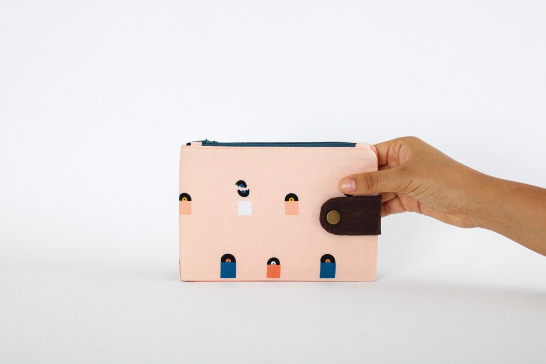Fabric Womens Wallet, Vinyl Record Gift, Unique Wallet Womens, Cute ...