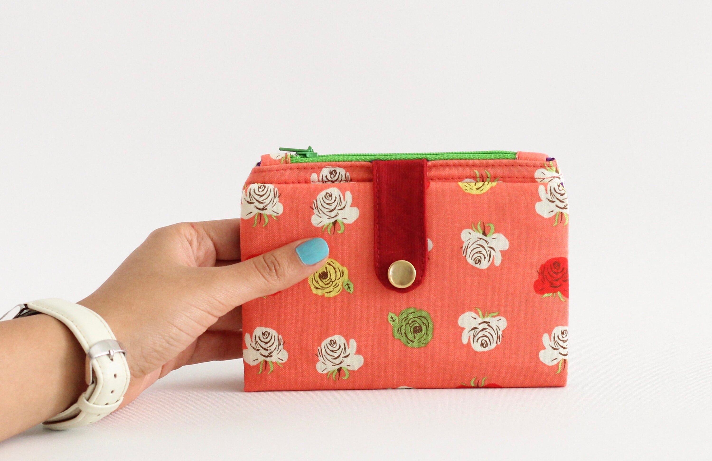 Spring Wallet for Women Snap Wallet Women Woman Wallet - Etsy UK