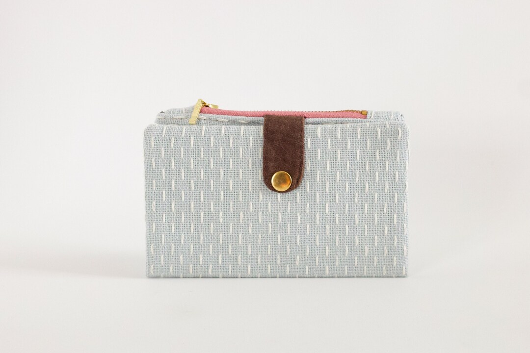 Japanese Wallet Handmade for Women, Messy Coquette Wallet, Vegan Travel ...