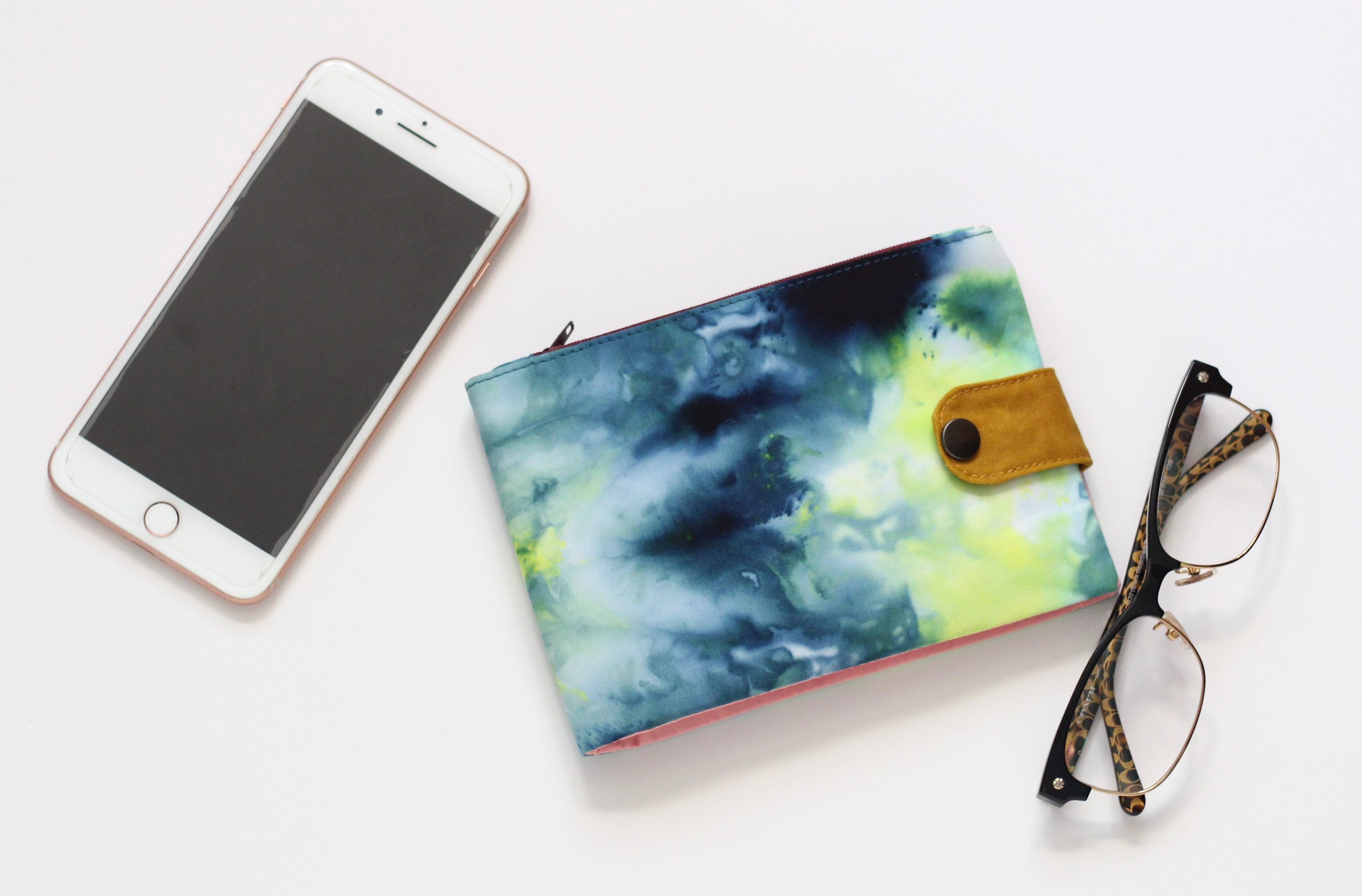 Tie Dye Wallet Women Street Style Pocketbook Travel Wallet - Etsy Denmark