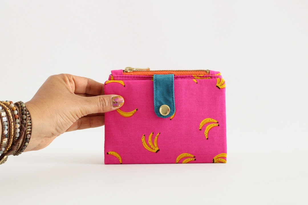 Banana Wallet for Women, Vegan Wallet for Women, Credit Card Wallet ...