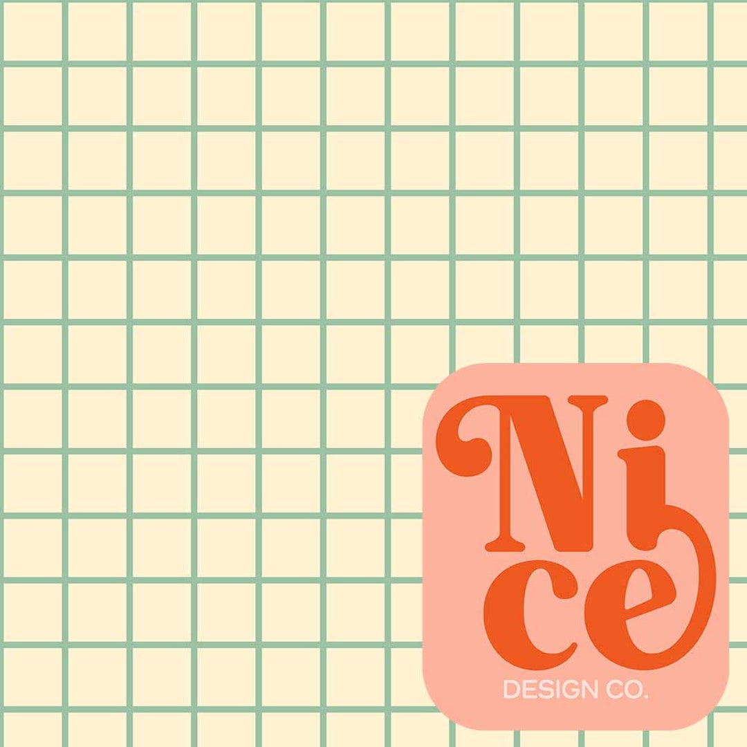 Seamless File for Fabric, Grid, Summer, Spring, Hand Drawn, Kid's ...