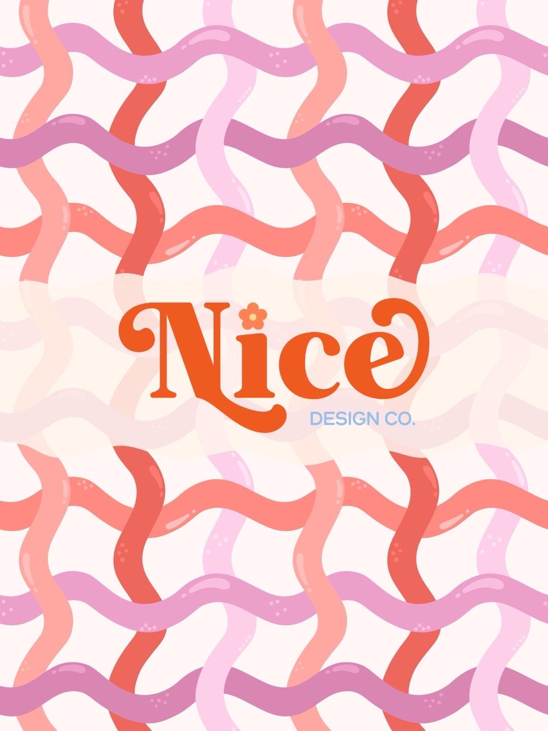 Retro Squiggly Grid Seamless Pattern | Wavy Checkered Design for Fabric ...