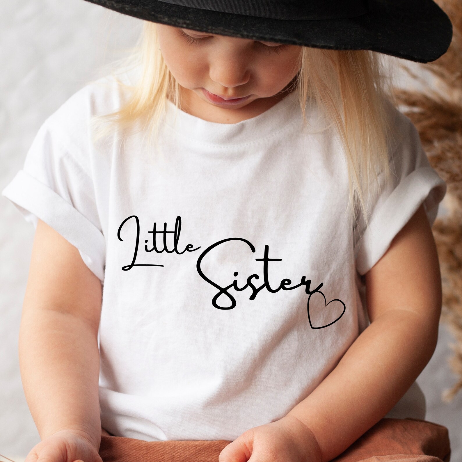Little Sister SVG, Sister SVG, Daughter Kids SVG, Kids T-shirt Svg ...