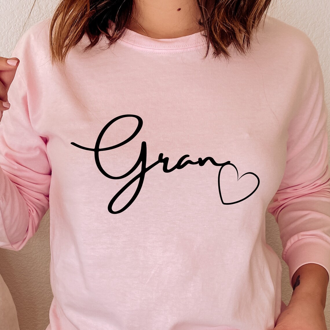 Gran SVG Cut File: Blessed Grandma Heart Design (digital Download) - Etsy