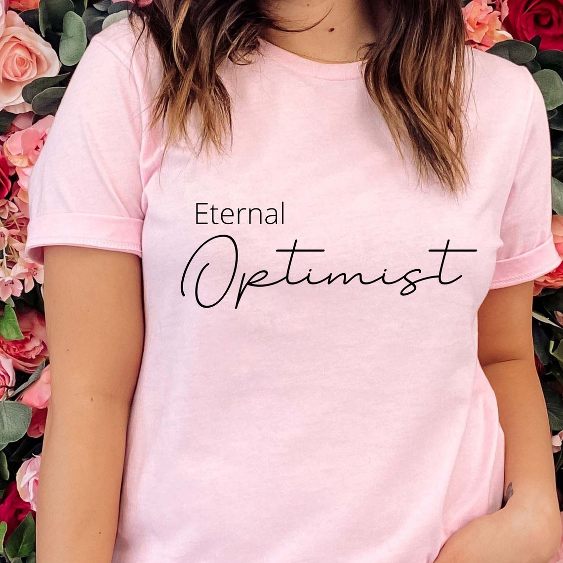 Eternal Optimist SVG Optimist SVG Inspirational Svg T-shirt - Etsy
