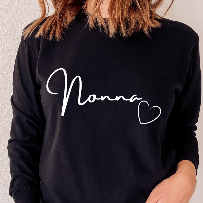Nonna SVG, Nonna Cut File, Blessed Nonna Svg, Heart Svg, Mothers Day ...