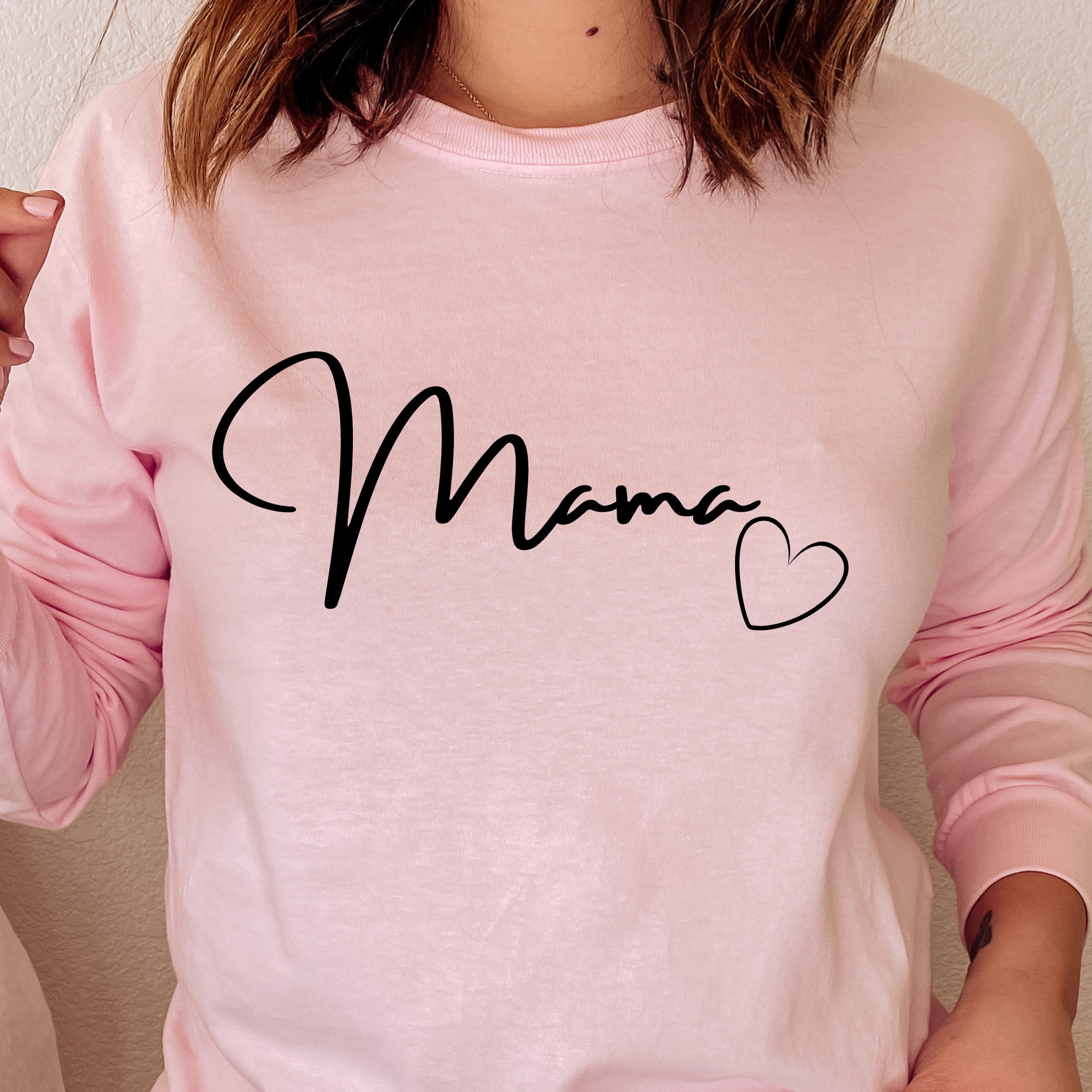 Mama SVG Mama Cut File Blessed Mama Svg Heart Svg Mothers - Etsy