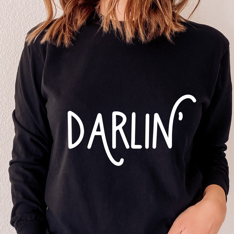 Darlin SVG, Darlin Cut File, Valentines Day Svg, Love Svg, Gifts for ...