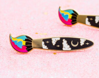 Paint Enamel Pins | Etsy