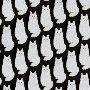 RETIRING White Cat V2 Enamel Pin, Animal Lover Pins, Pet Lover Gift ...