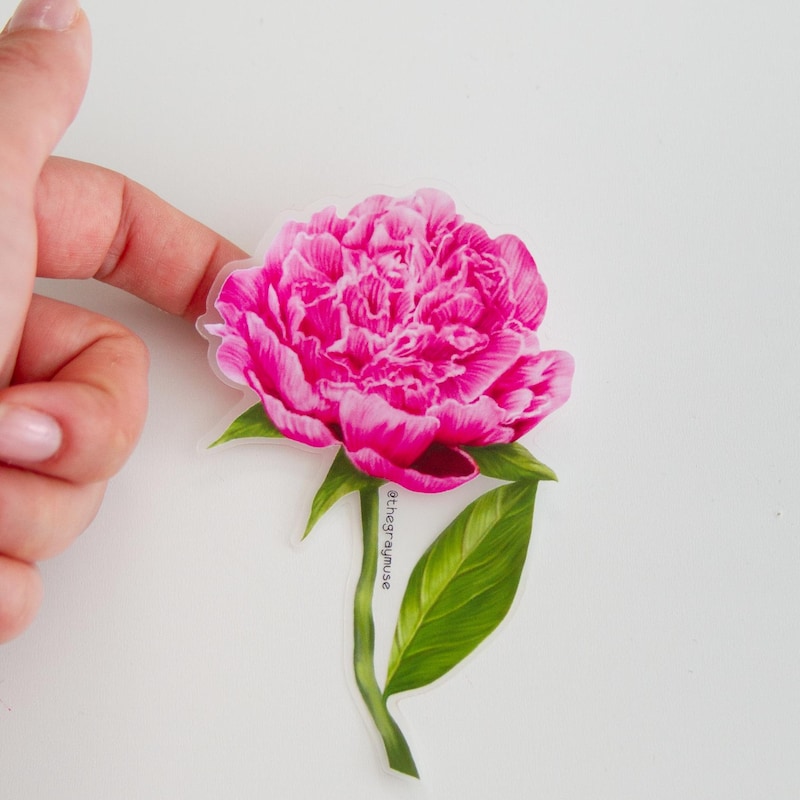Logo With Peony - Etsy