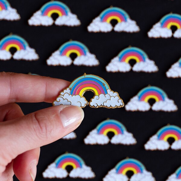 Rainbow Pins - Etsy
