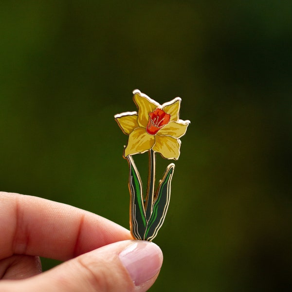 Daffodil Pin - Etsy