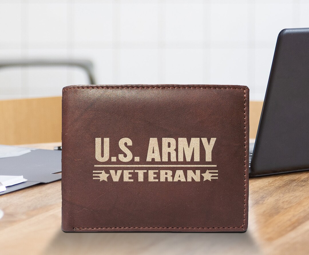 US Army Veteran 14 Pockets Wallet RFID Diesel Card Holder Organizer ...