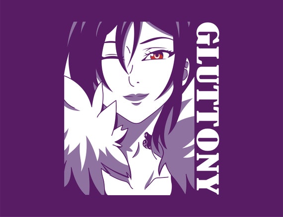 Nanatsu no Taizai Meliodas anime SVG Vector série Sept | Etsy