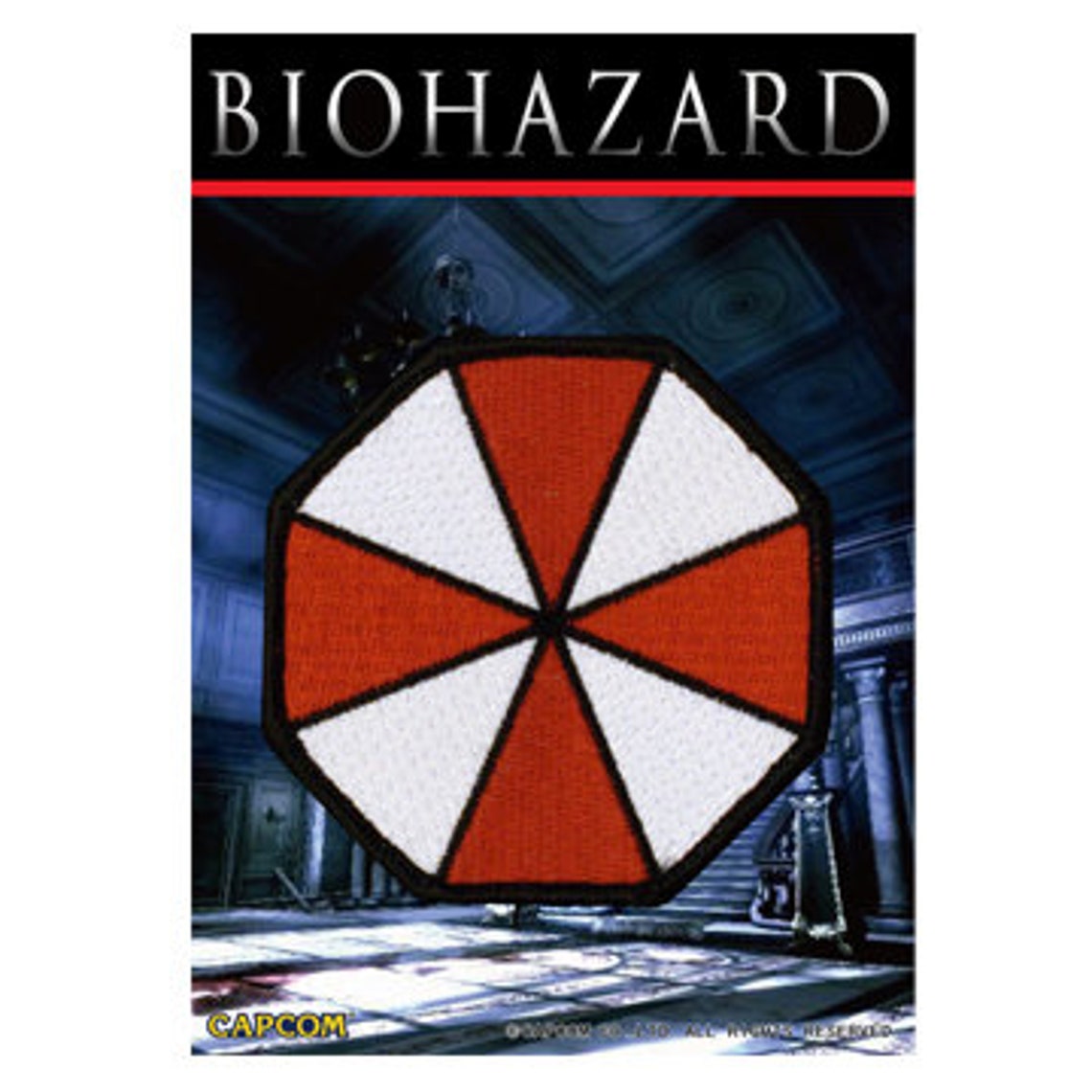 Resident Evil UMBRELLA Patch With Velcro CAPCOM Official 生化危机 悪霊古堡 ...