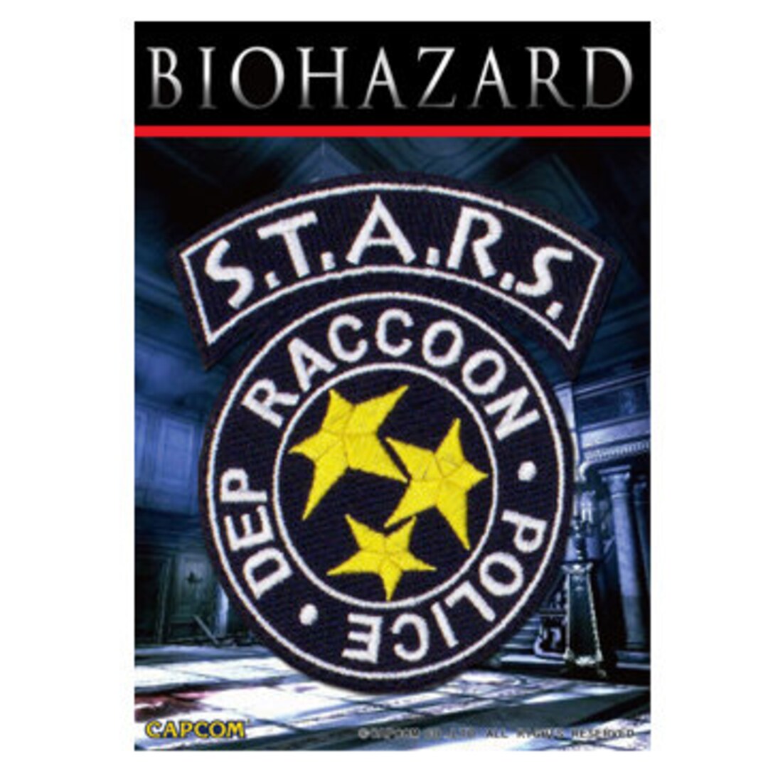 Resident Evil STARS Patch With Velcro CAPCOM Official 生化危机 悪霊古堡 ...