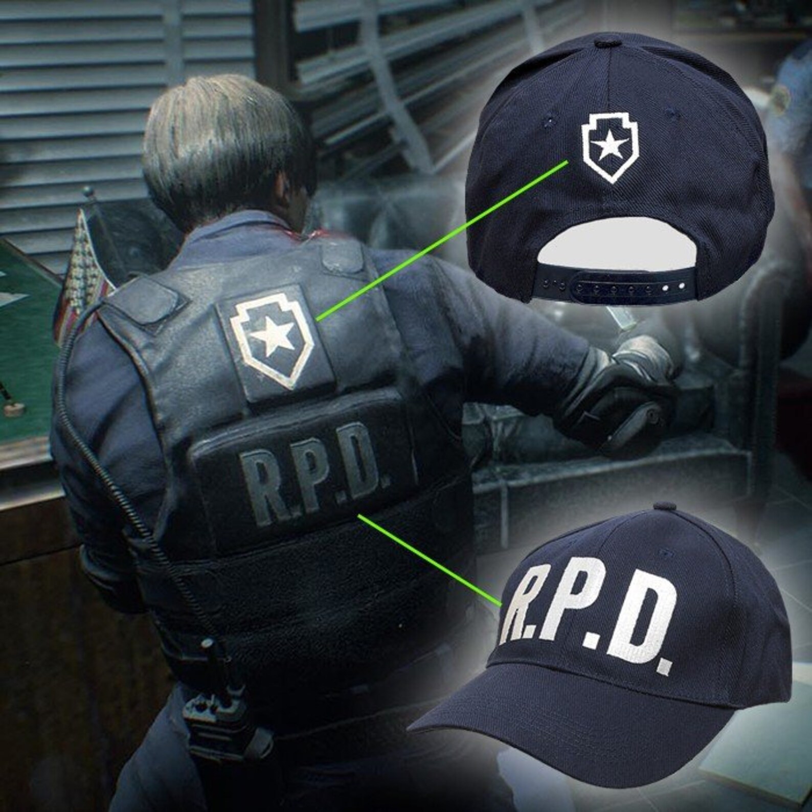 Resident Evil RE2 Official CAP - Etsy UK