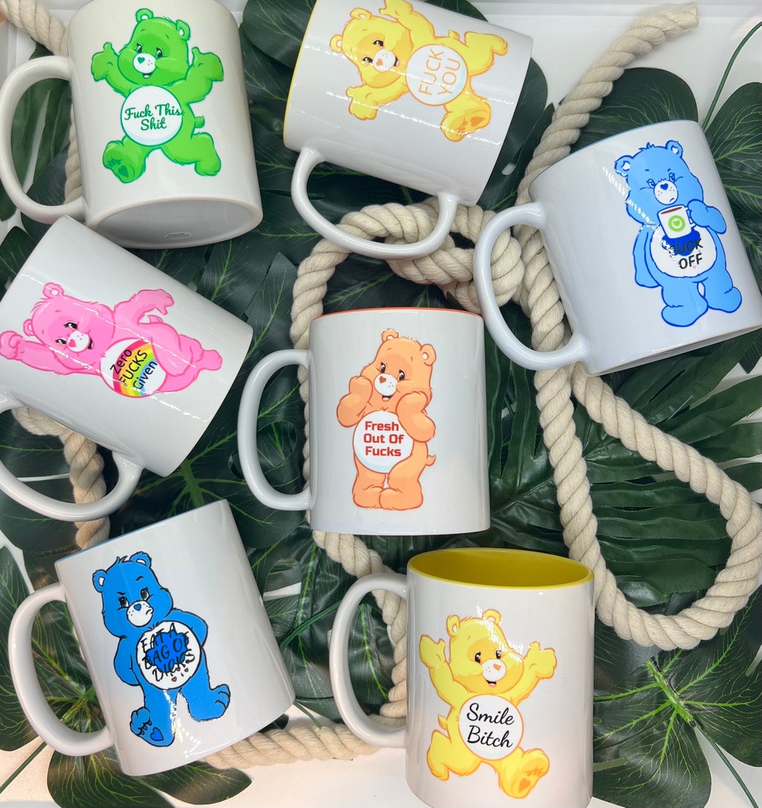 Swear Bear Mug, Swear Bear Cup, Coffee Cup, Coffee Mug, 11 Oz - Etsy