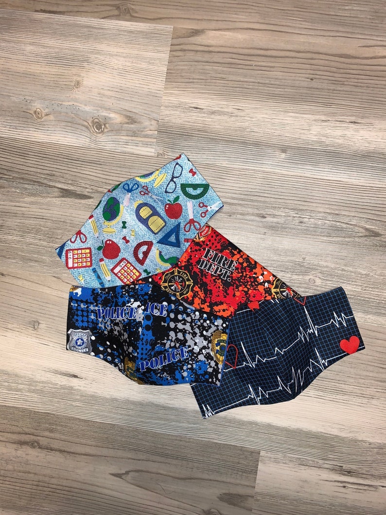 Occupation Career Adult Fabric Masks - Etsy