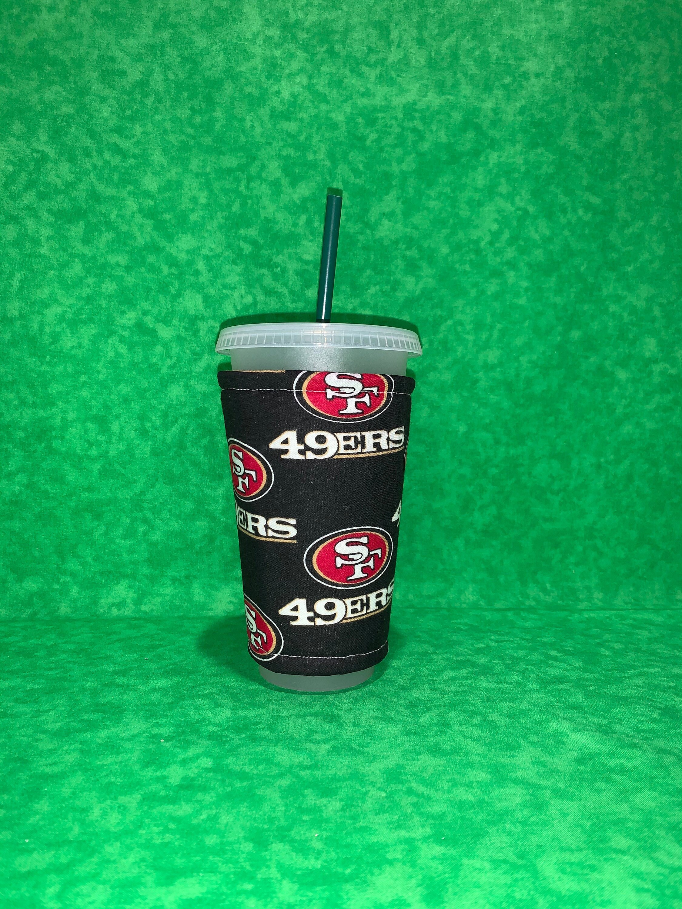 NFL San Francisco 49ers Insulated Iced Coffee Cozy Cup Sleeve | Etsy