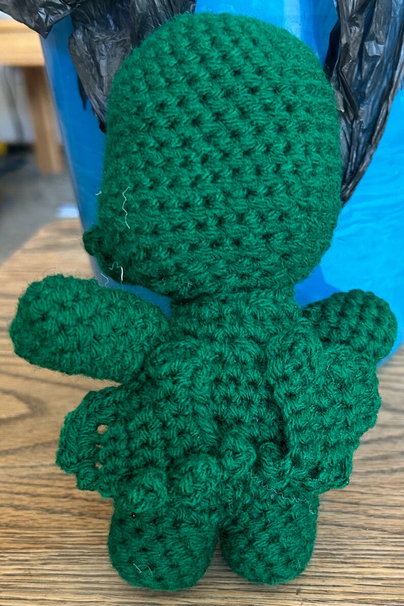 Crocheted Cthulhu Cryptid Monster Stuffed Toy - Etsy