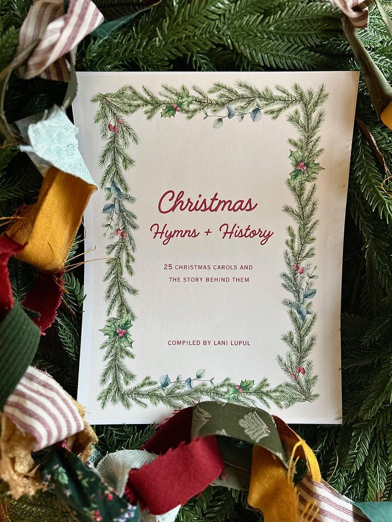 Christmas Hymns and History Printable Homeschooling Digital Download ...