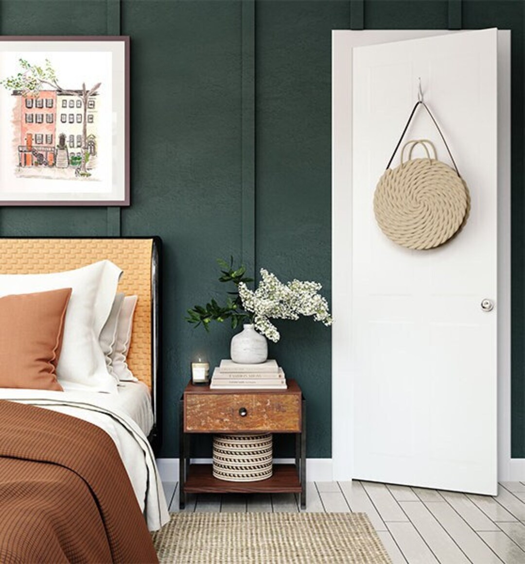 Instant Download, New York City Brownstone, Digital, Printable Art ...