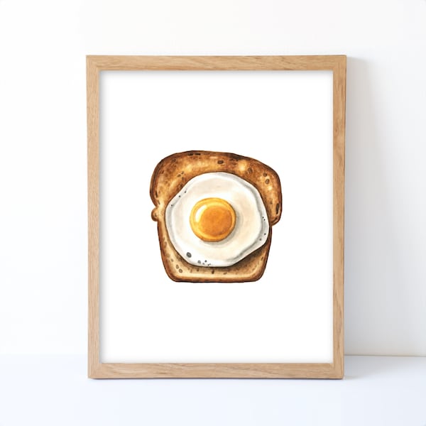 Eggs Toast - Etsy