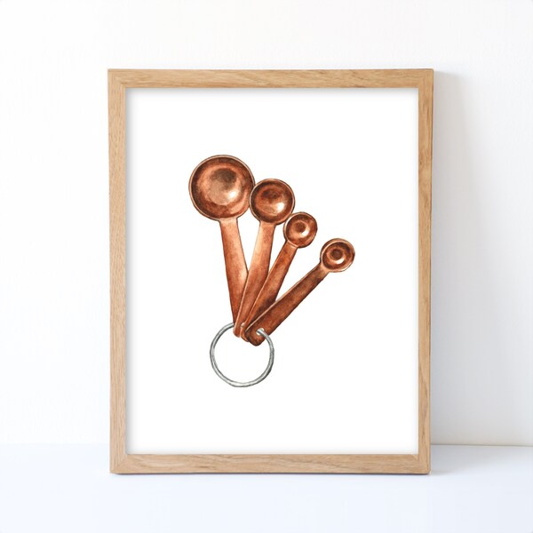 Measuring Kitchen Poster - Etsy
