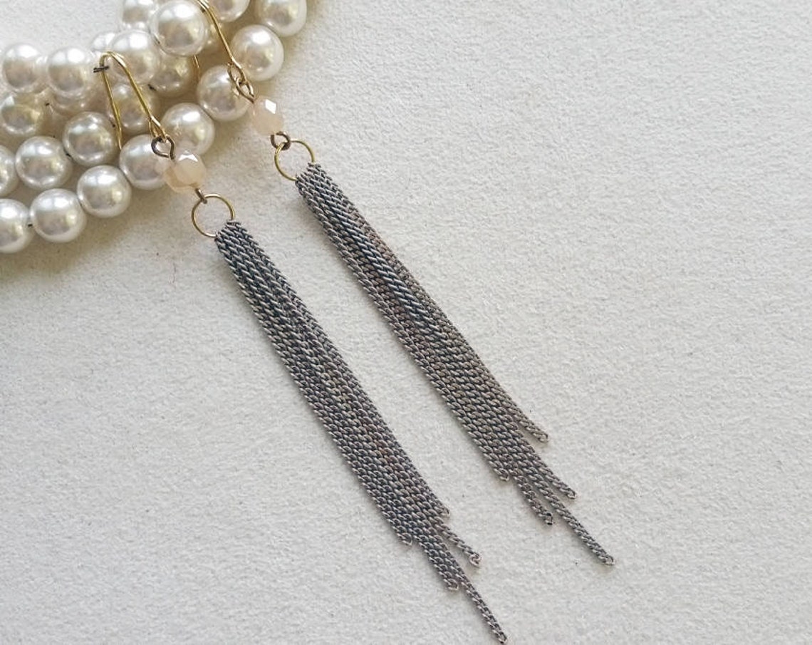 10% Wholesale 40 Pcs 20 Pairs 75mm Drop Chain Tassel - Etsy