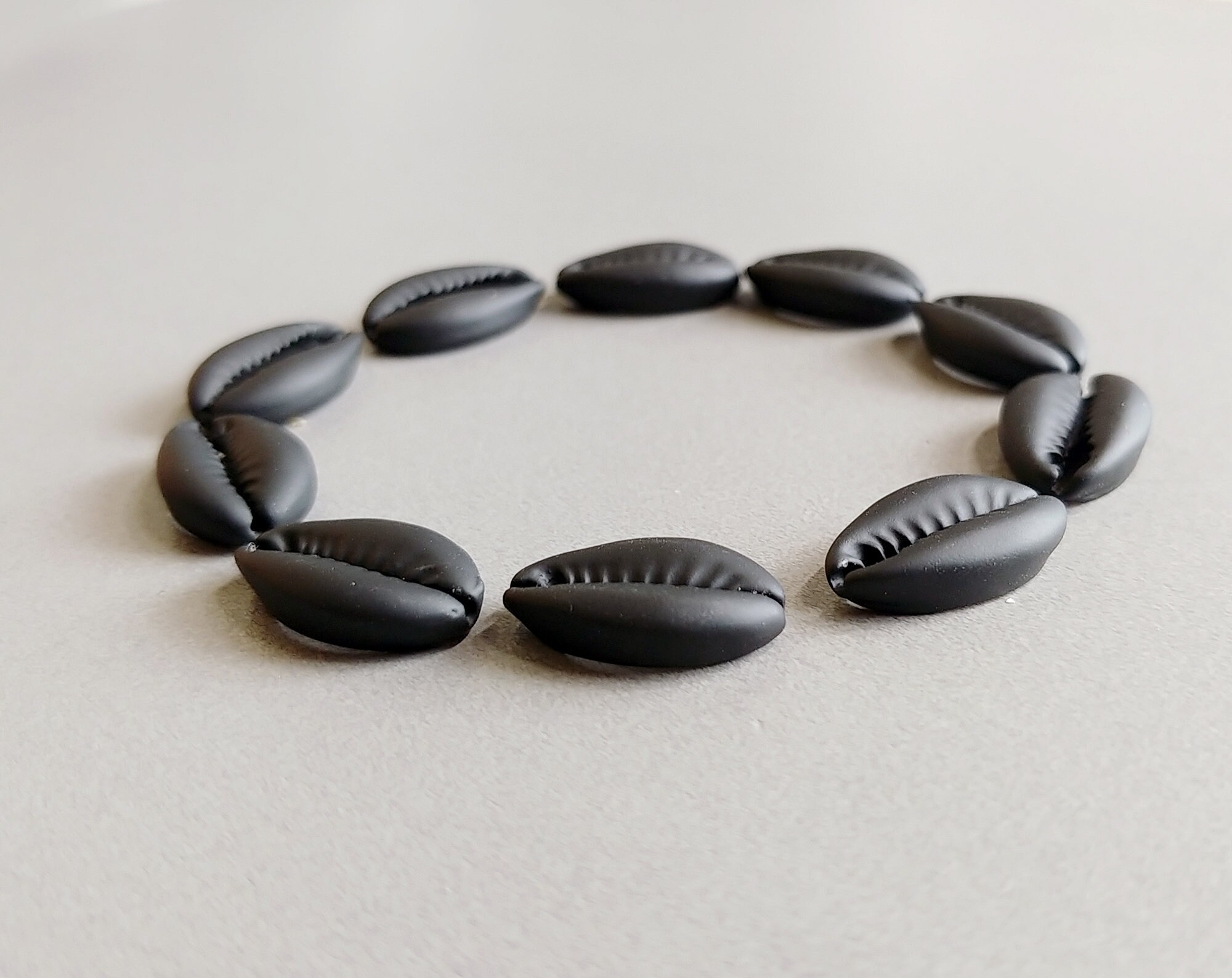 2 PCS Teal 18x11mm Matte Rubber Coated Cowrie Shell - Etsy