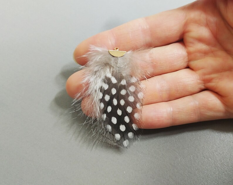 2 Pcs 53 X 30 Mm Pheasant Feather With Fan Cap Wing - Etsy