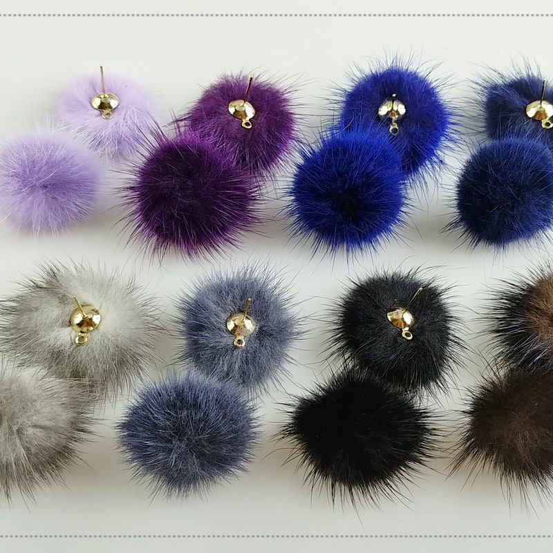 Mink Pompom Bulk - Etsy