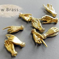 Brass Hand - Etsy