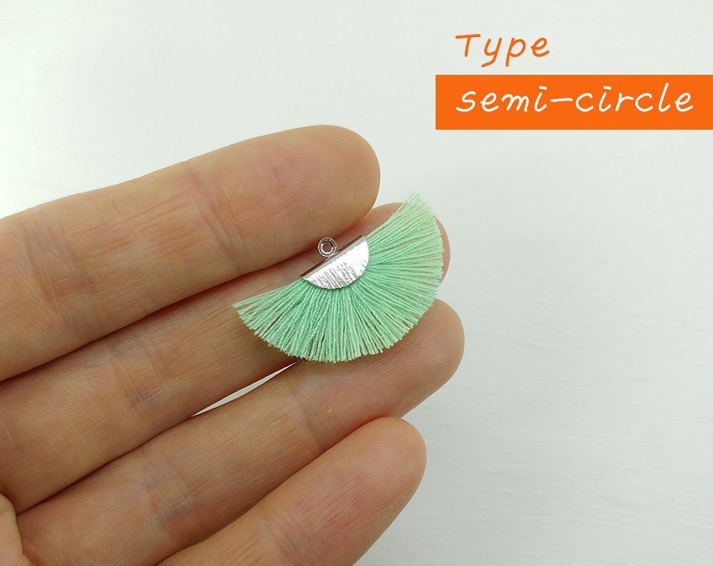 10 Pcs 10mm Fan Cap Gold Plated Cap Private Cap Tassel | Etsy