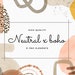 Neutral X Boho Clip Art Set, Abstract Clipart, Boho Clipart, Bohemian ...