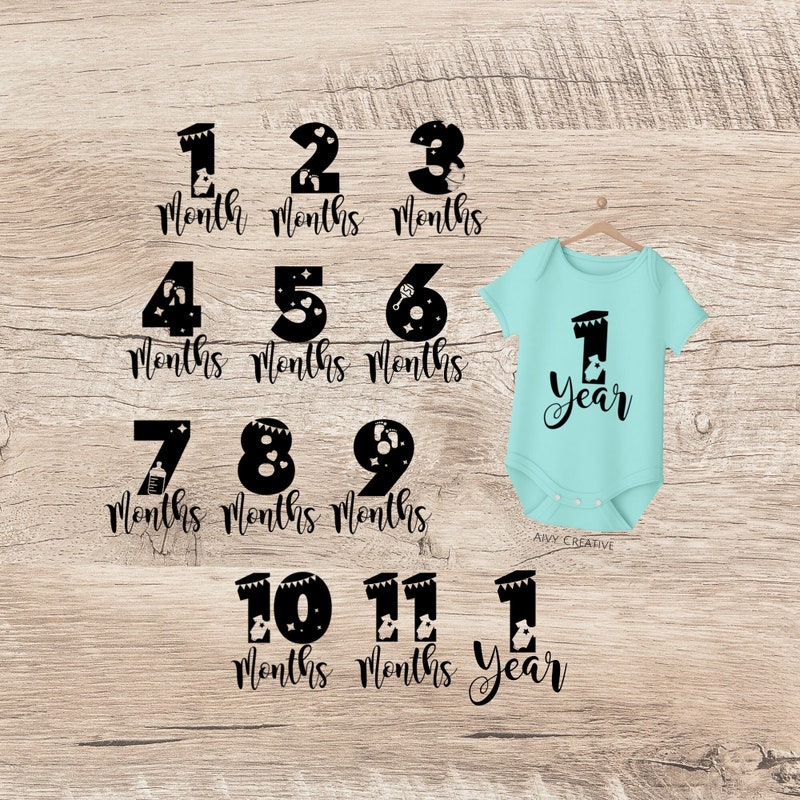 Milestone Svg - Etsy