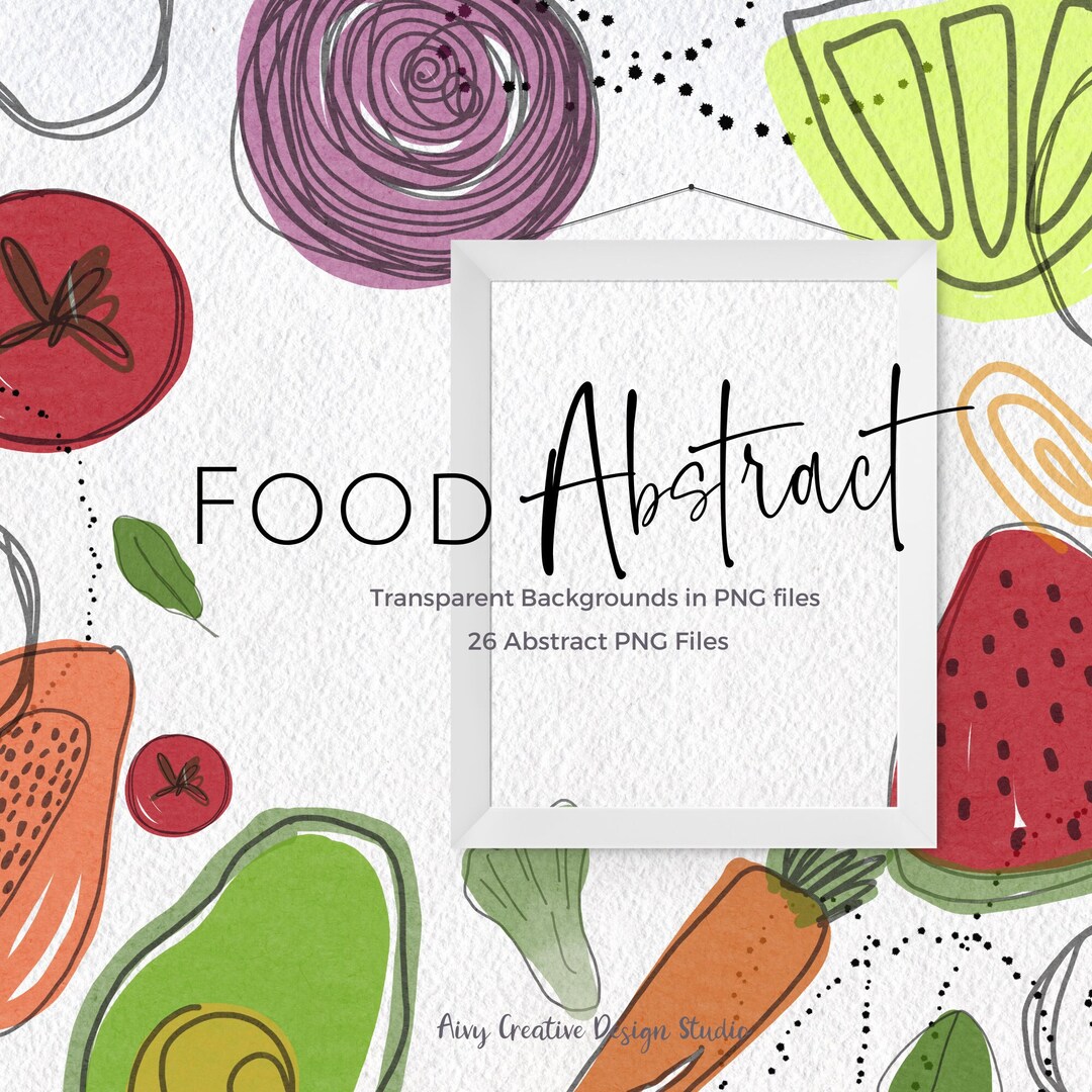 Food Abstract Clipart, Food Clipart, Fruit Clipart, Fruit Graphics ...