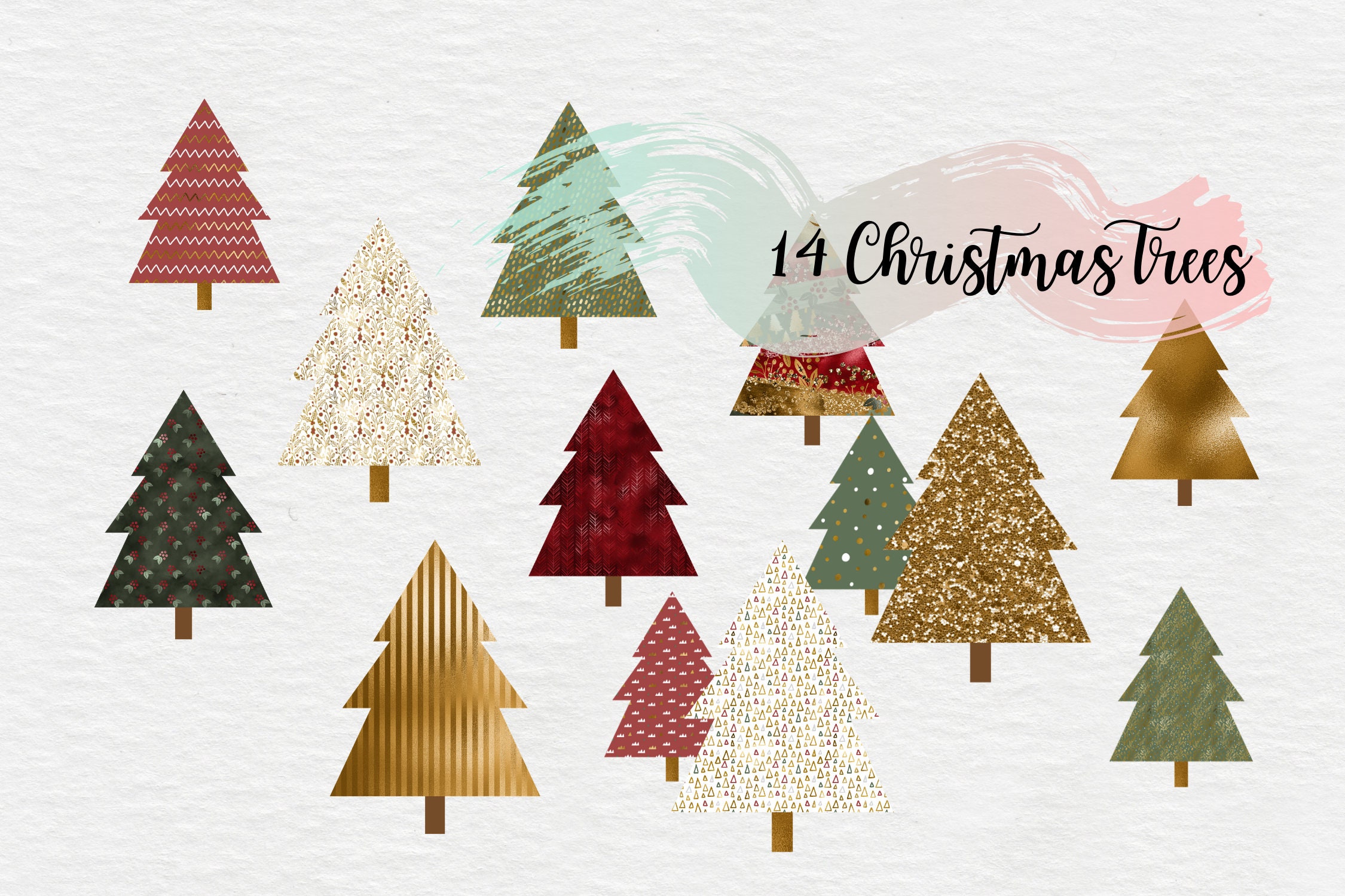 Create Your Own Christmas Trees Clipart Christmas Tree Clipart ...