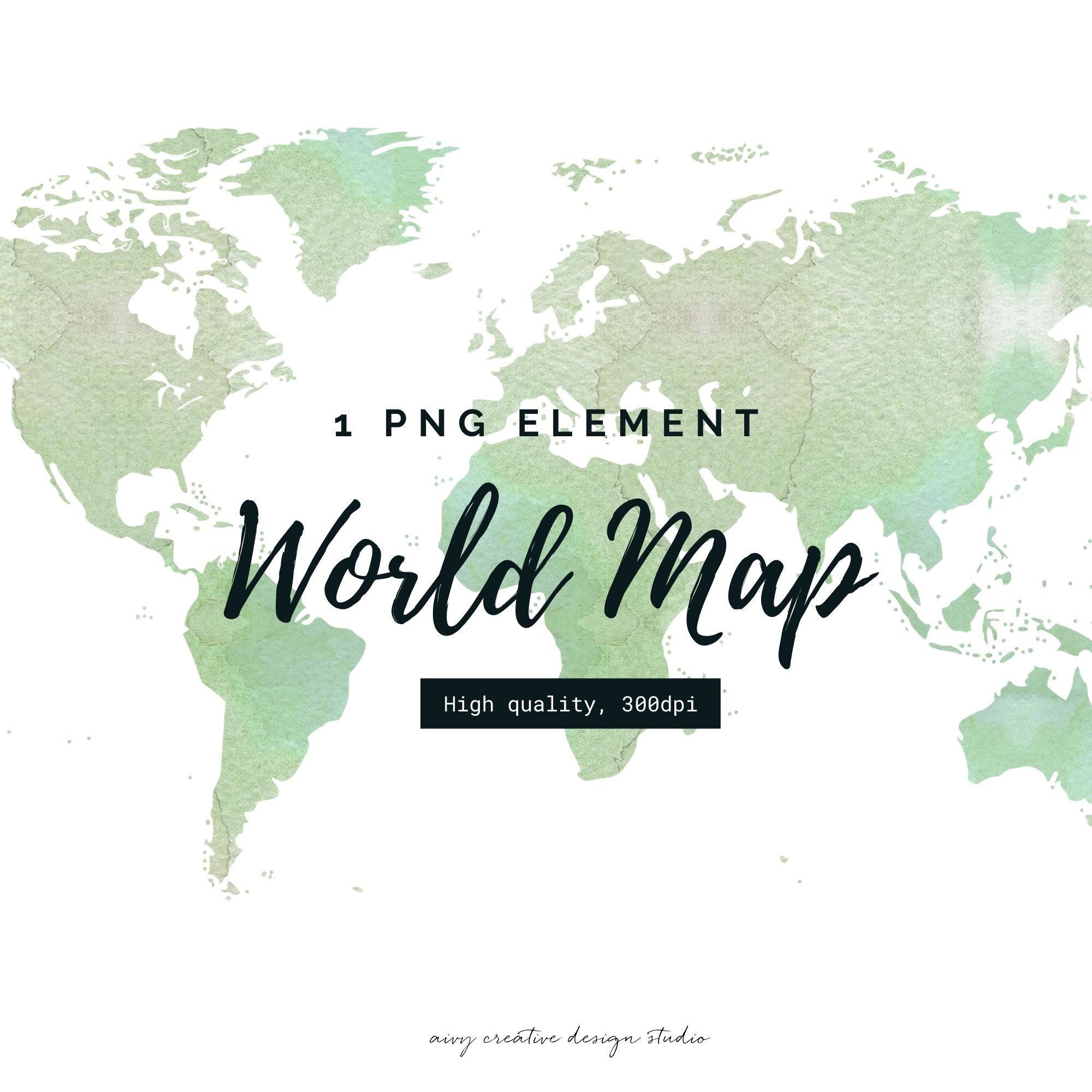 World Map Abstract Clipart | Transparent PNG File | JPEG | Travel L ...