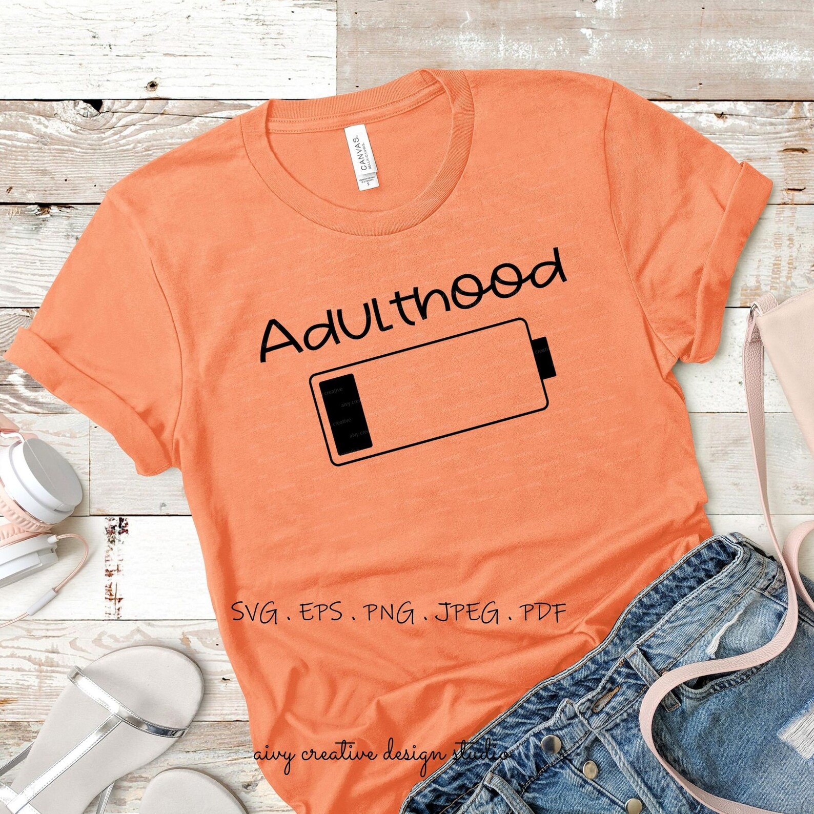 Funny Adulthood SVG EPS PNG Jpeg Pdf Adult Life Busy | Etsy
