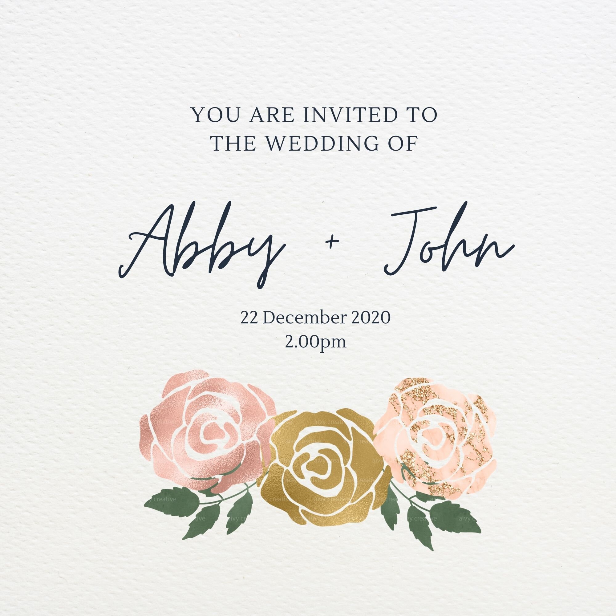 Gold Roses and Rose Gold Clip Art Set Gold Flower Clipart Watecolor ...