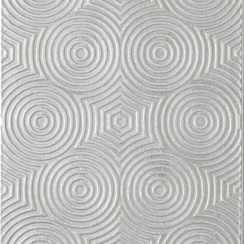 Rolling Mill and Hydraulic Press Texture Plate - Concentric Circles ...