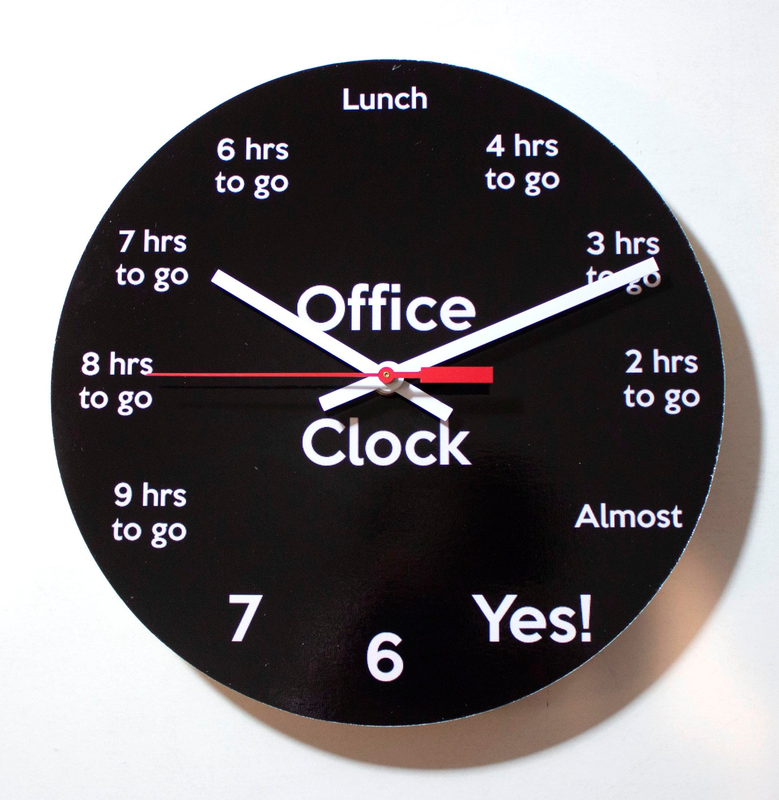 Funny Office Wall Clock 5 O'clock Countdown - Etsy
