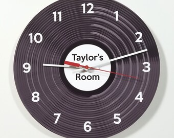 Record Album Clock - Etsy