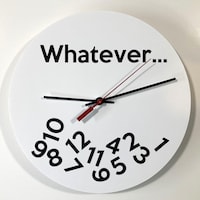 5 Count Classic Font Clock Number Sets-cut Vinyl - Etsy