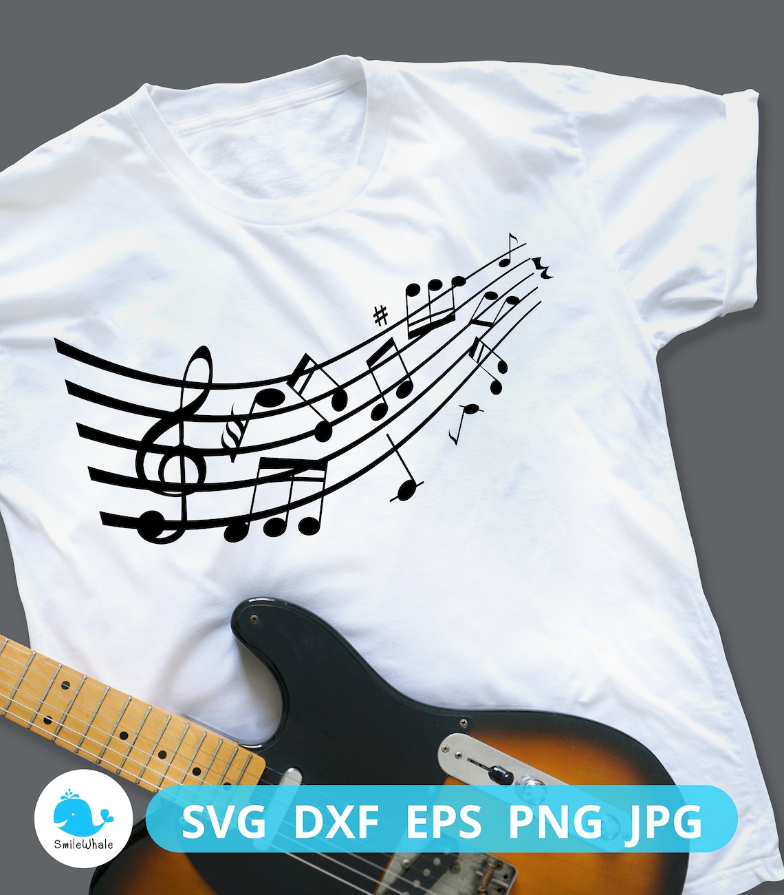 Music Notes Svg, Musical Note SVG, Digital File, Illustration, Cutting ...