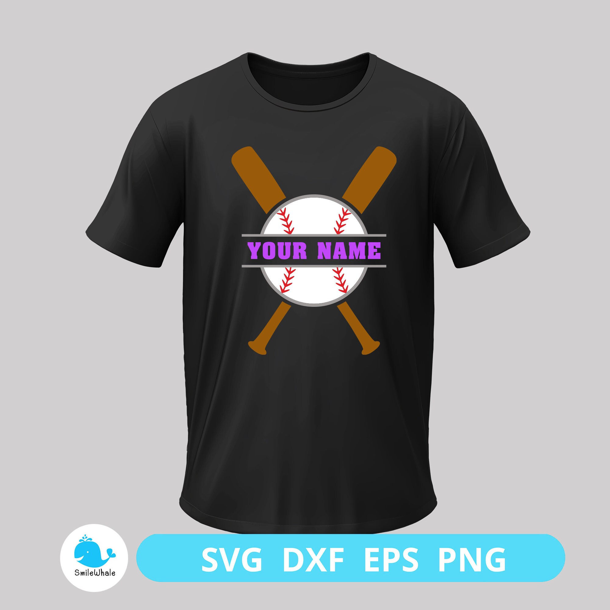 Baseball Name SVG, Baseball Cricut Files, Baseball SVG , Digital ...